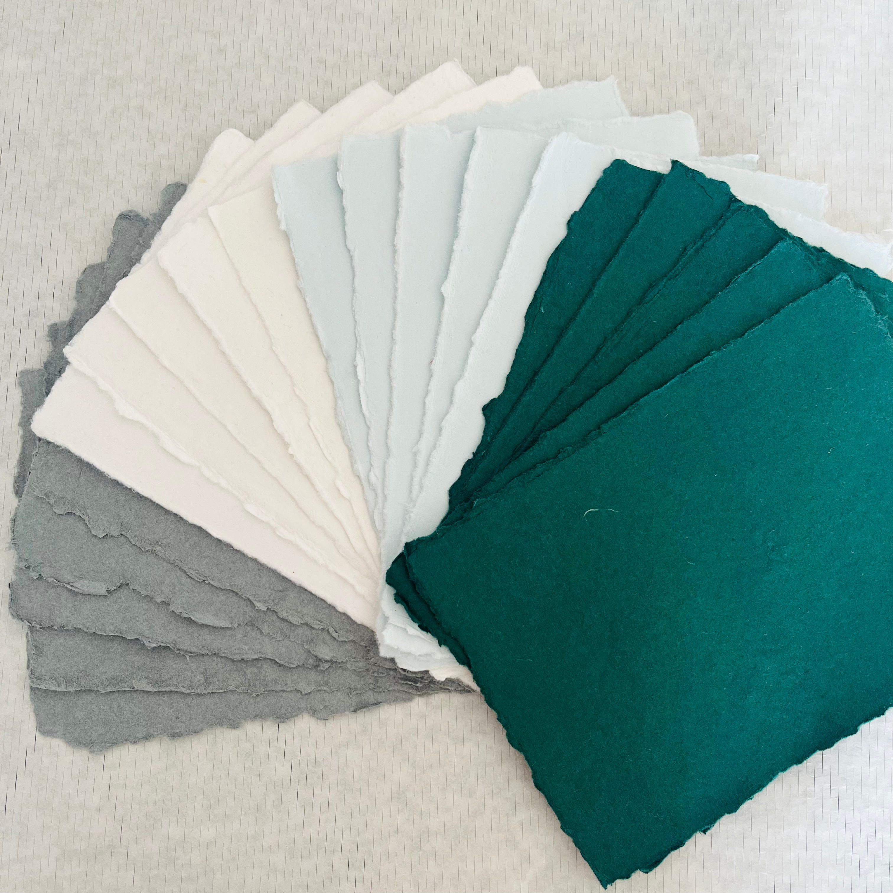 Deckled edge paper set – Oriandcalli