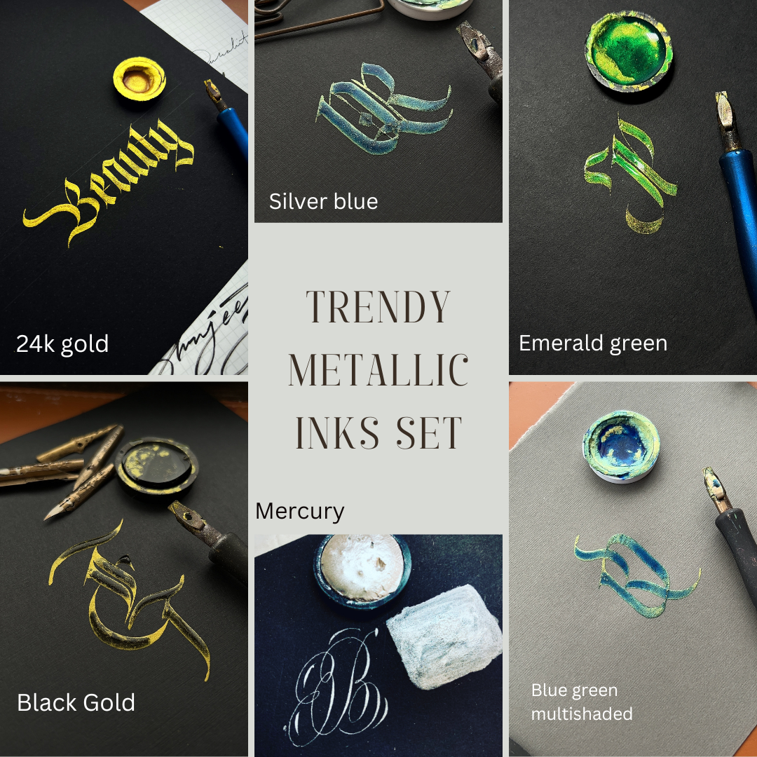 Multi shaded ink set- 1 – Oriandcalli